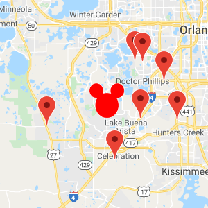 Mass Times and Catholic Churches near Disney World
