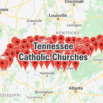 Tennessee Catholic Churches and Perpetual Adoration Chapels